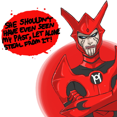 ASK RED LANTERN RAZER