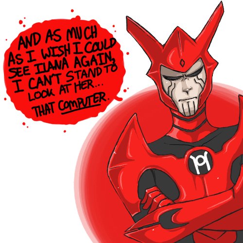 ASK RED LANTERN RAZER