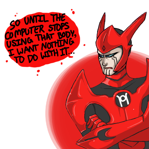 ASK RED LANTERN RAZER