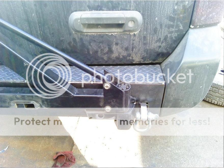 N.Y.X. Rear Tire Carrier Build UPDATED w/Hitch Clearance!! More ...