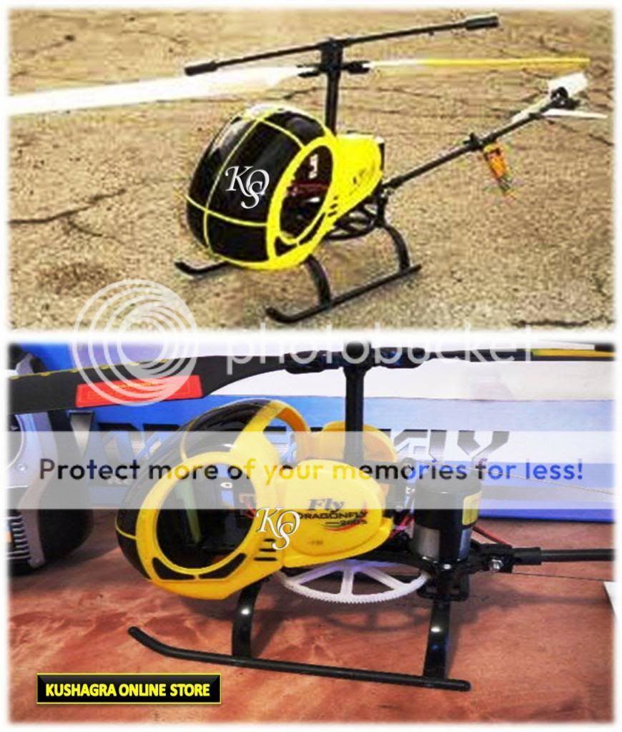 World's Most Popular DragonFly Radio Remote Control RC Real Look Helicopter