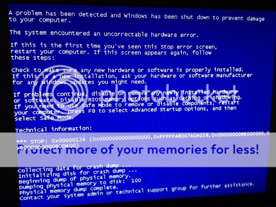 Constant Blue Screens at Random