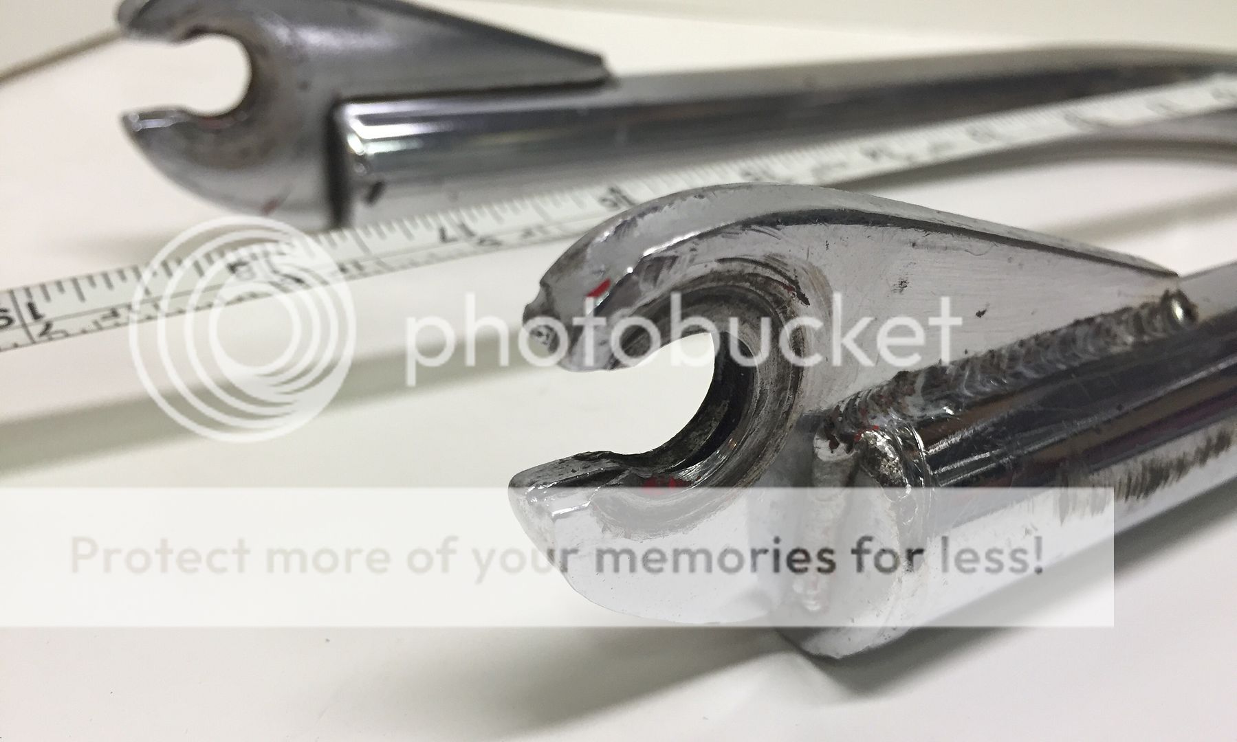 Chrome fork w/ double thick dropouts - BMXmuseum.com Forums